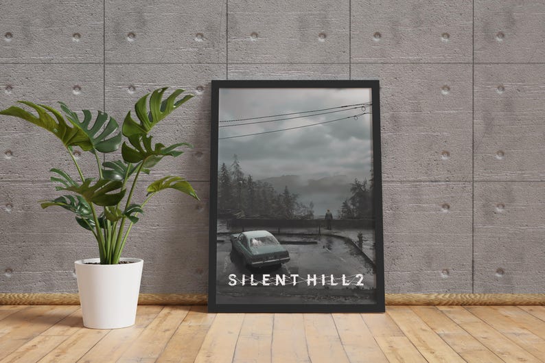Silent Hill 2 Poster Print | Gaming Poster | Horror Game | Gaming Decor ...