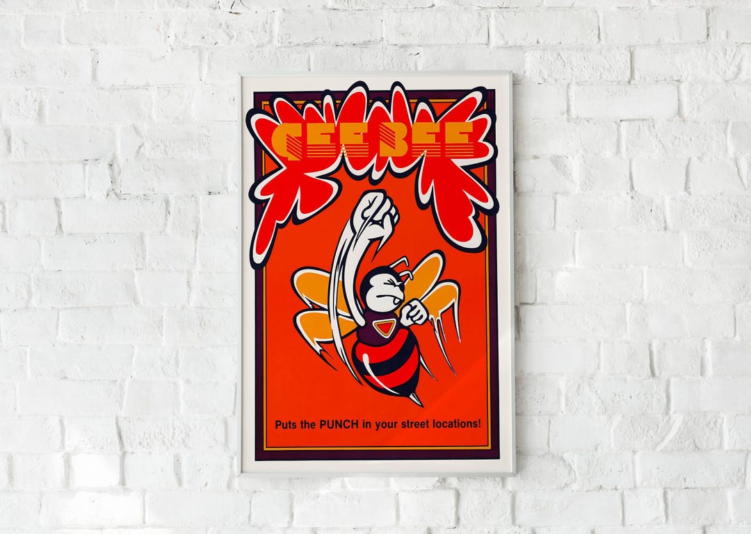 Gee Bee Poster, Video Game Poster, Video Game Print, Gaming Cover ...