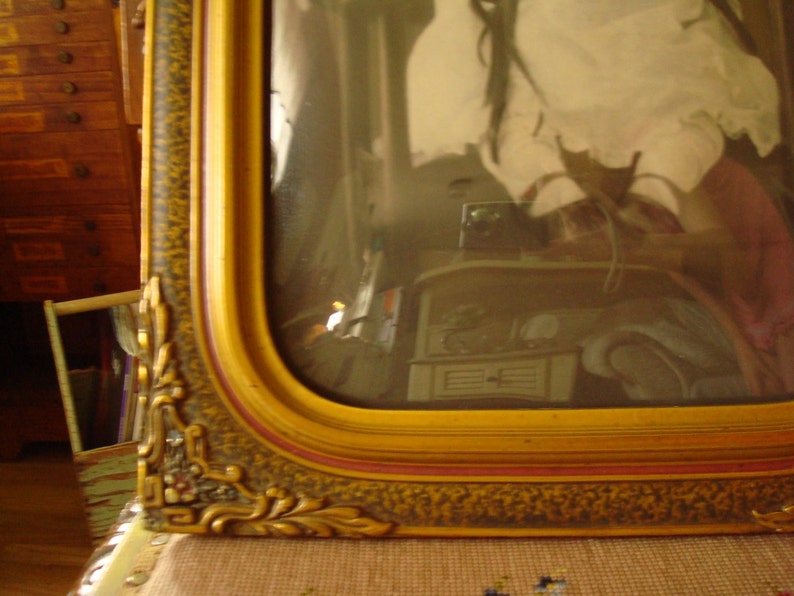 RESERVED FOR BETTY 1920s Chicago Portrait Company Frame with | Etsy