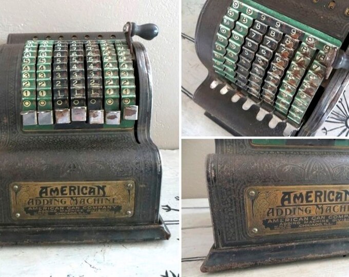 American Adding Machine American Can Company Industrial Office ...