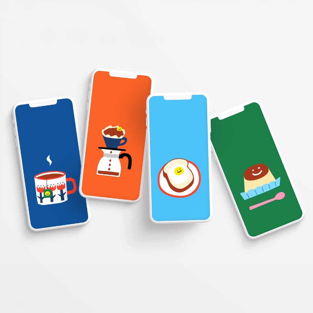 Weekend Brunch Series | Simply Food Lock Screen | Minimal Cozy & Gentle ...
