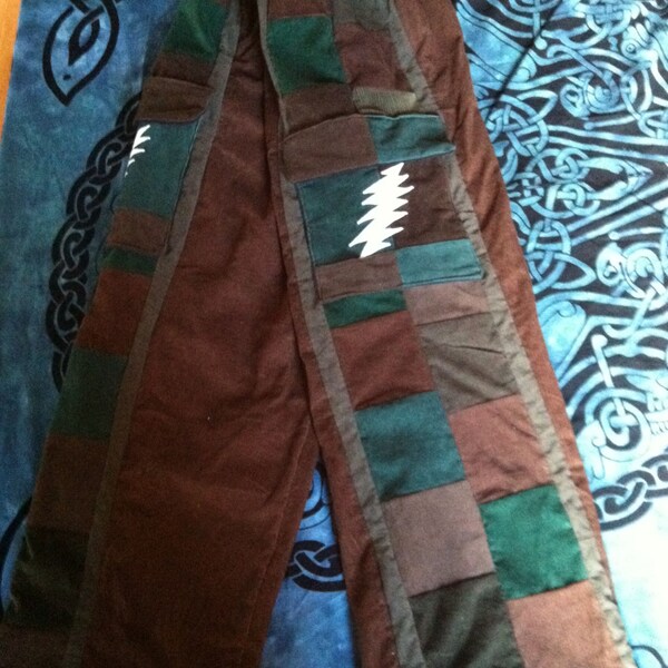 Patchwork Pants - Etsy