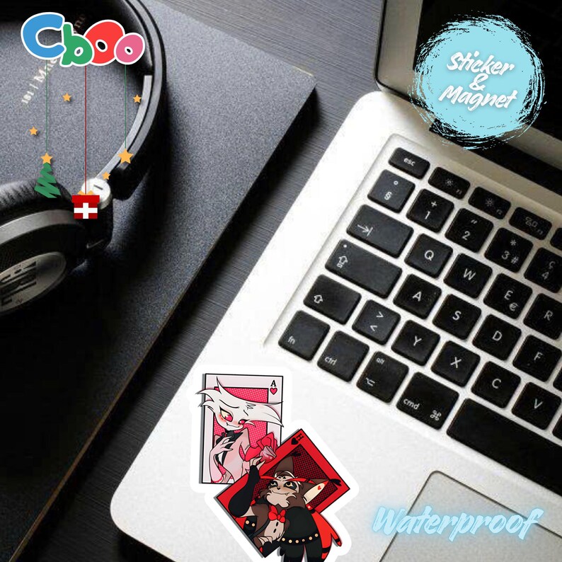 Hazbin Hotel Lucifer Duck Waterproof Sticker - Etsy