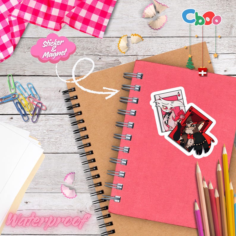 Hazbin Hotel Lucifer Duck Waterproof Sticker - Etsy