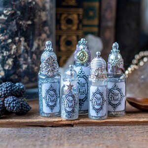 Silver Star Dust Magic Potion Bottles Magic Potions Fairy - Etsy