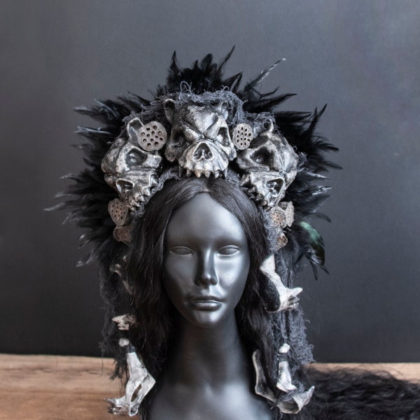 Bone Headdress - Etsy