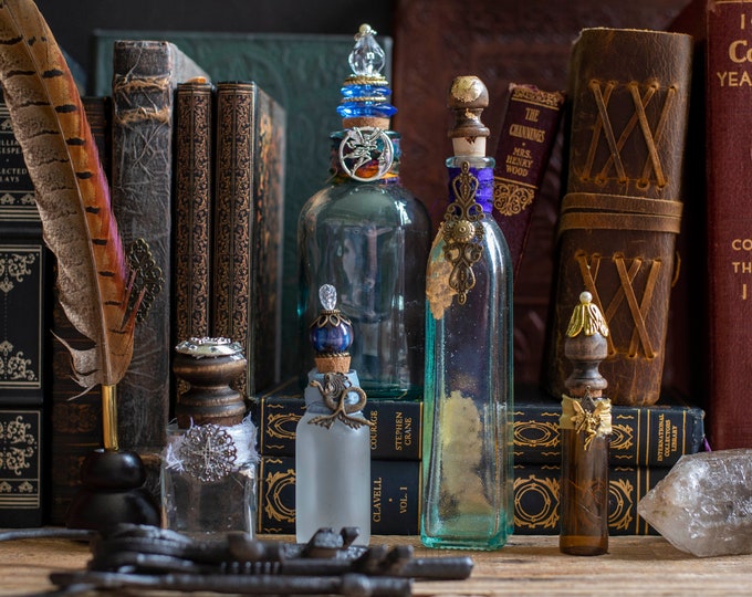 DIY Potion Bottle, Decorative Bottle With Cork, Make Your Own Potion ...