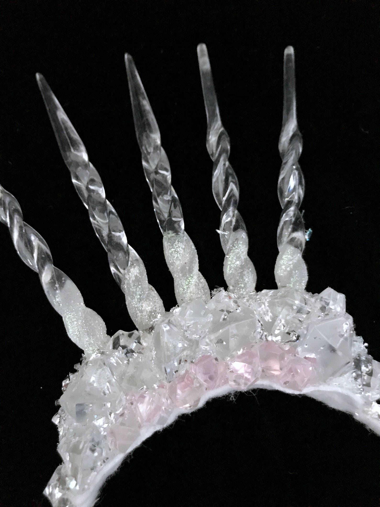 Ice Queen Crown Snow Queen Crown Ice Fairy Snow Fairy - Etsy