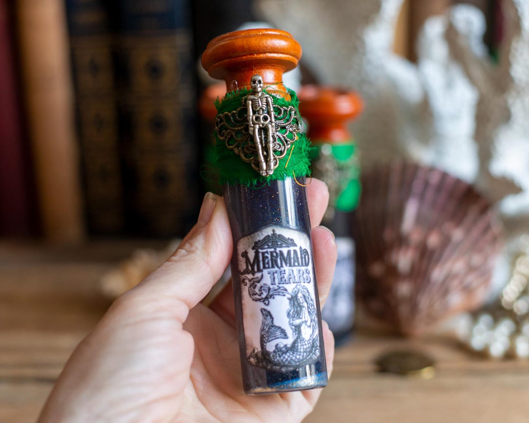 Mermaid Tears Potion Bottle – Limited Edition Color Changing Potion in ...