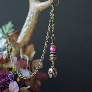 Purple Faun Antler Headdress, Purple Horned Headdress Faun Costume ...