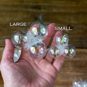 Set of Glass Bubble Hair Clips, Water Fairy, Mermaid Hair Clip, Fairy ...