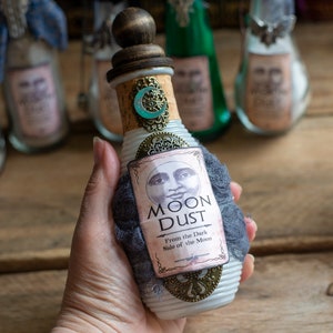Moon Dust Potion Bottles, Halloween Potion Bottles, Magic Potions ...