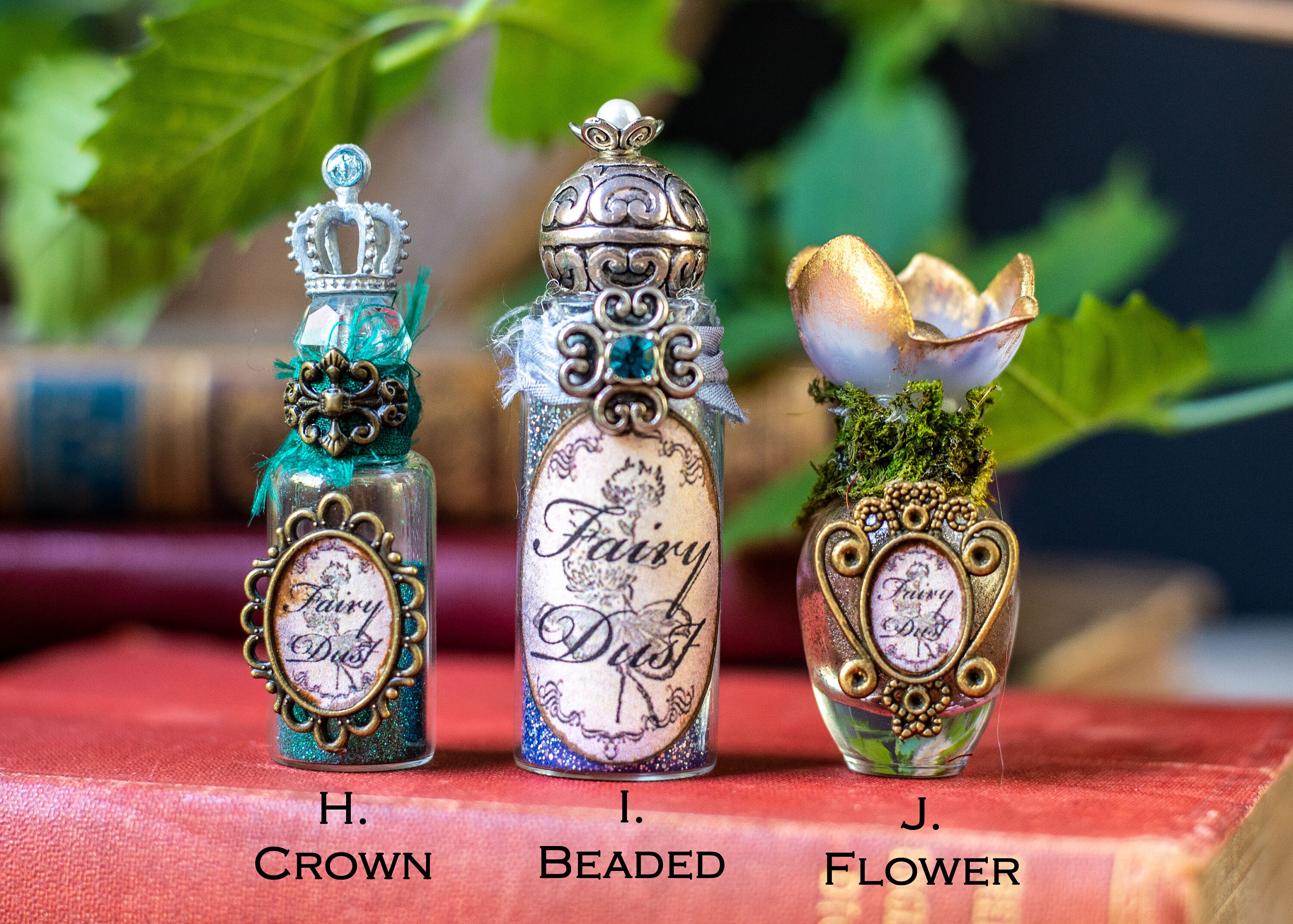 Fairy Magic Mini Fairy Potion Bottles Good Magic White | Etsy