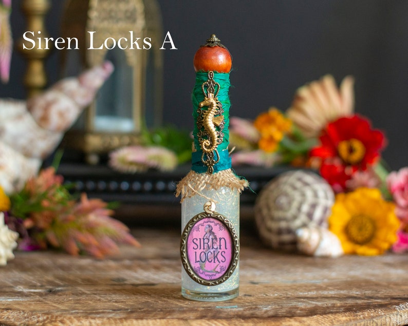 Mermaid Potion Bottles Sea Witch Potions Halloween Potion Etsy