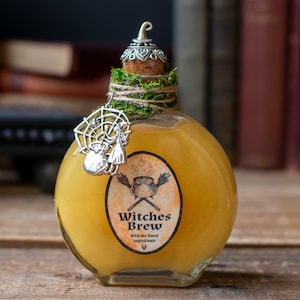 Witchs Brew Potion Bottle for Halloween Display, Halloween Decor ...