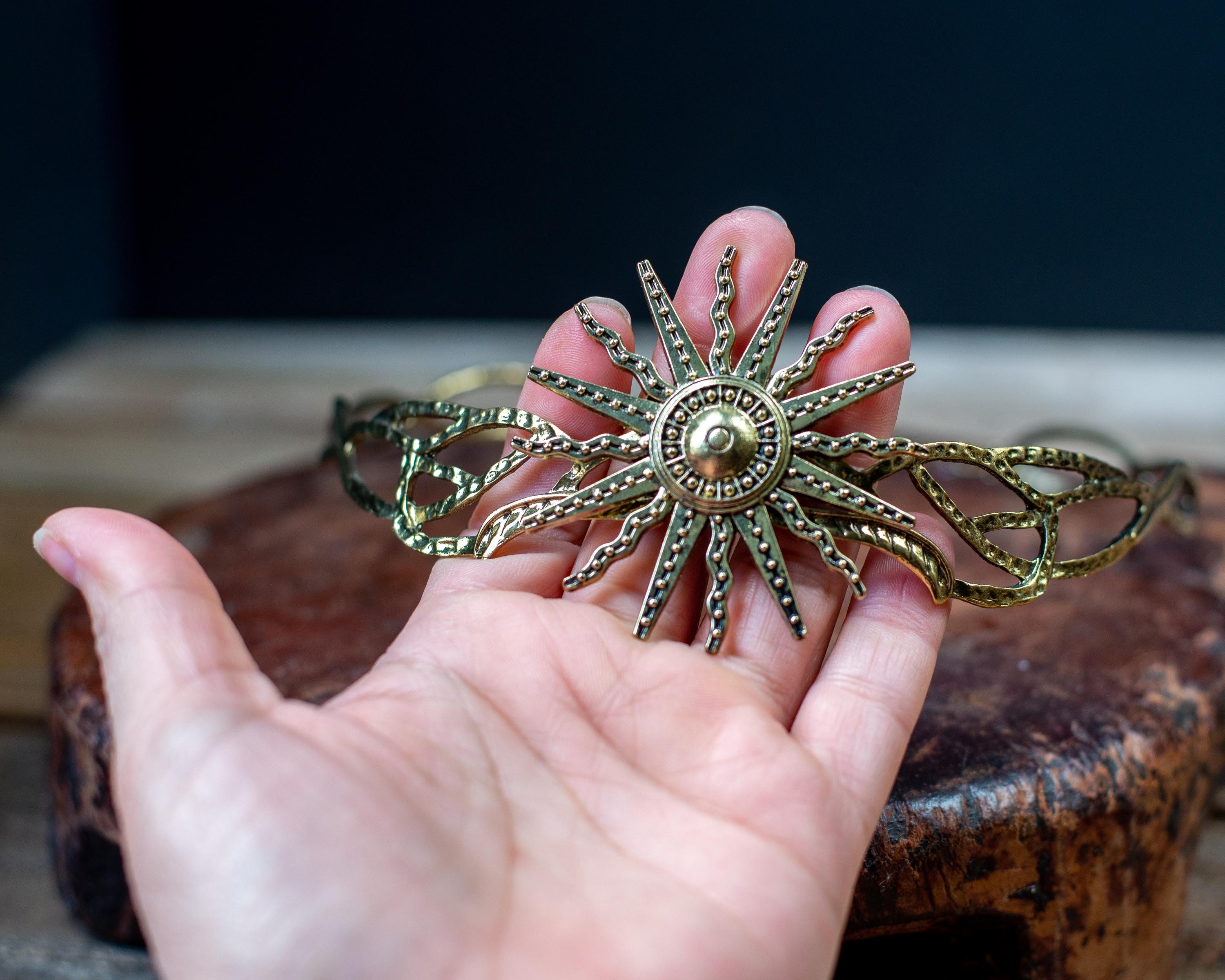 Elf King Crown Mens Wedding Crown Mens Crown Gold Crown | Etsy