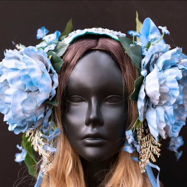 Flower Headdress - Etsy
