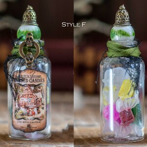 Forest Witch Potions, Cursed Candies Potion, Halloween Potion Bottle ...