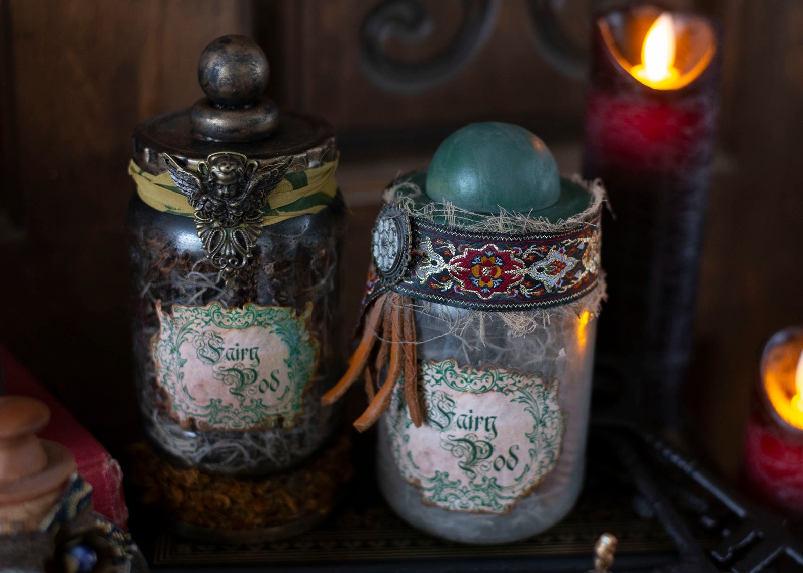 Magic Potion Bottles Fairy Magic Spells Upcycled Glass - Etsy