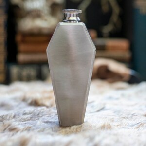 Rhinestone Skeleton Coffin Flask, Halloween Potion Bottle, Coffin Shaped Bottle, Coffin Flask ...