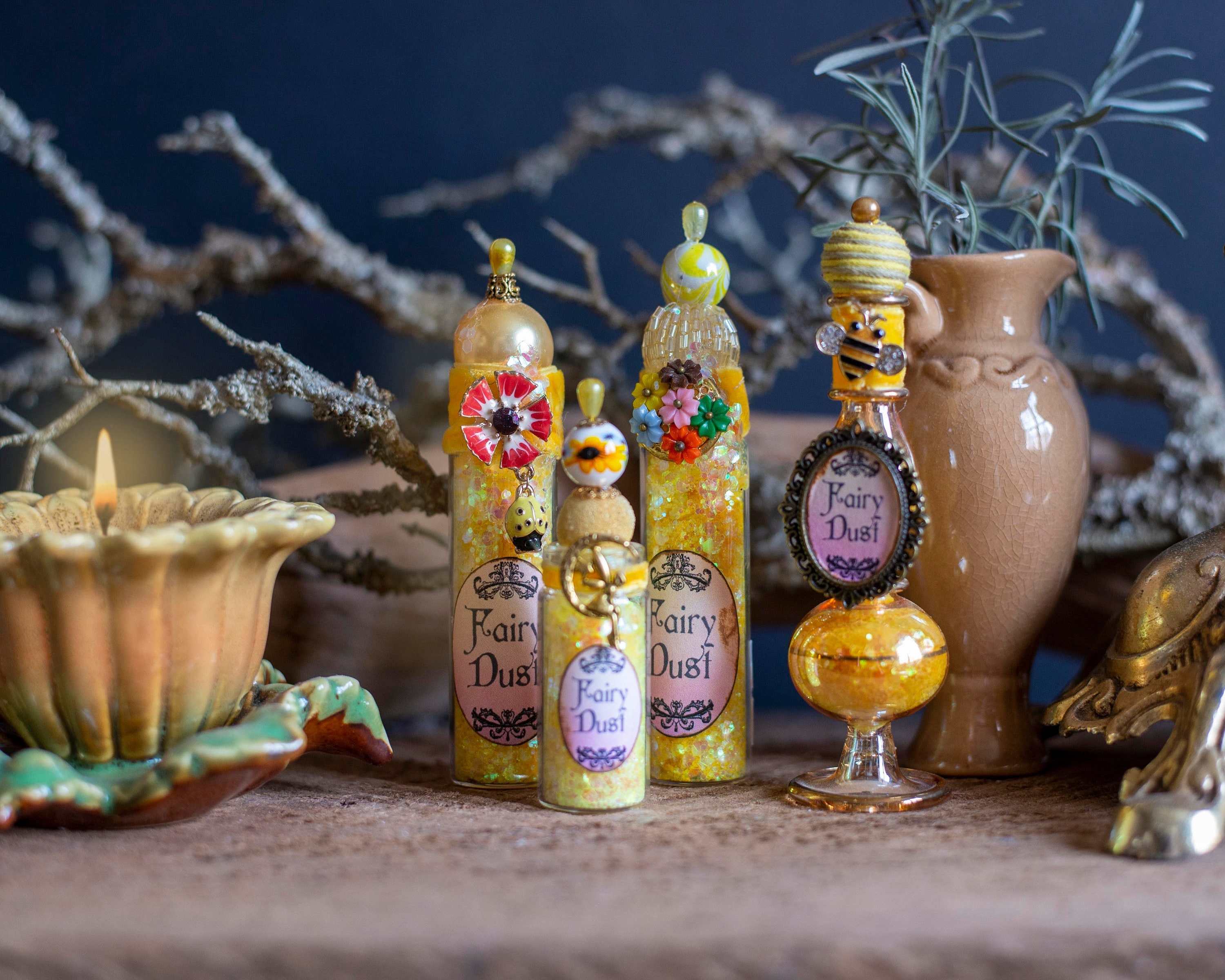 Yellow Potion Bottle
