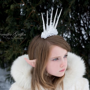 Ice Queen Crown, Snow Queen Crown, Ice Fairy, Snow Fairy, Winter Fairy ...