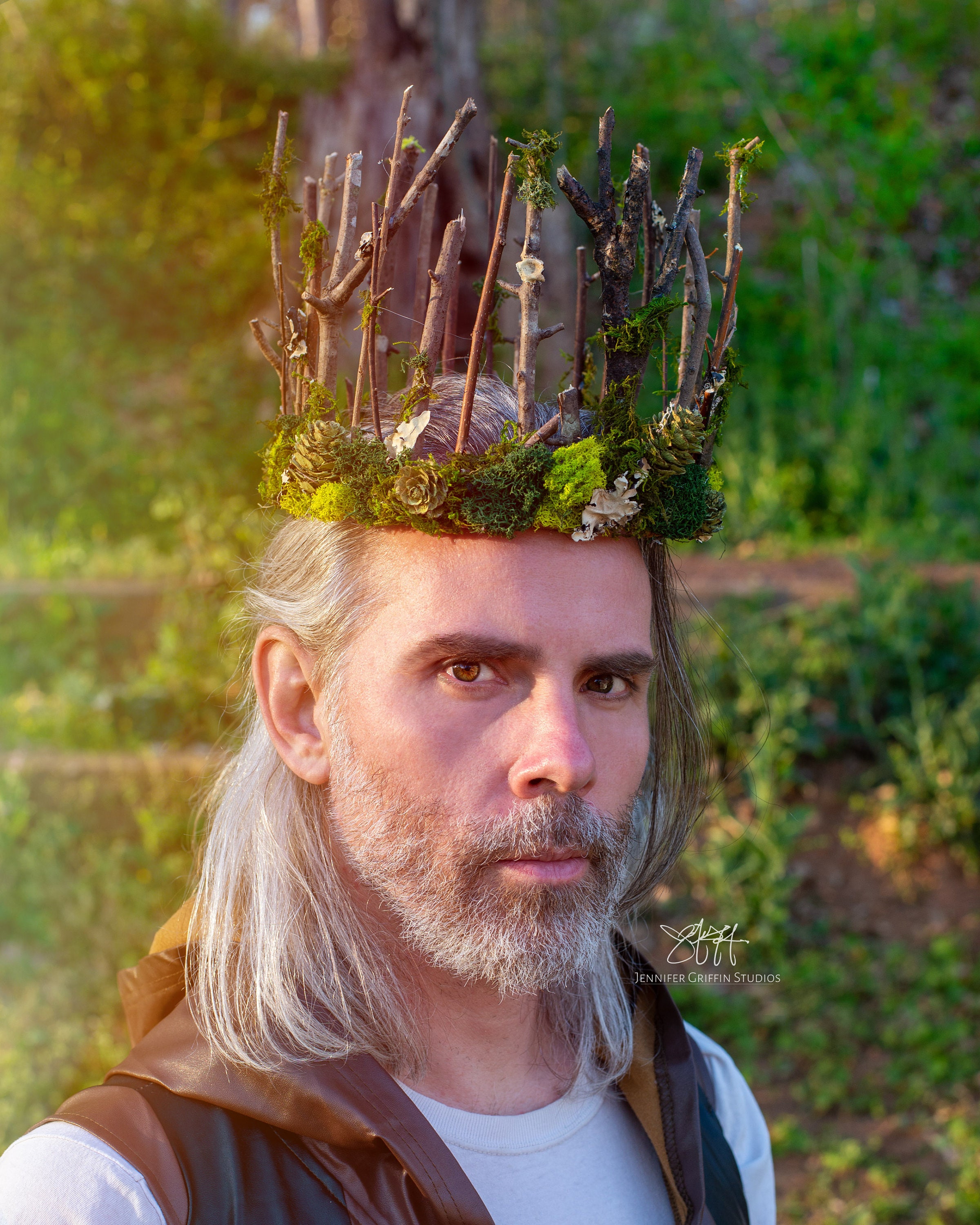 Mens Woodland Forest Crown Crown For Men Woodland King | Etsy