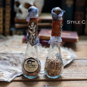Eye of Newt Potion Witch Potion Bottle Halloween Decor - Etsy