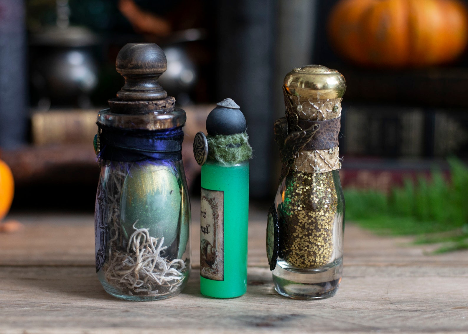 Cottage Witch Apothecary Potion Bottles for Decoration | Etsy