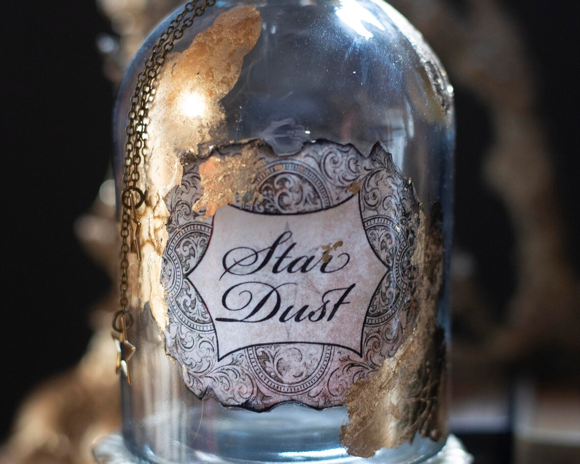 Star Dust Potion Bottle DIY Potion Bottle Make Your Own - Etsy