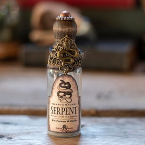 Serpent Potion Bottle, Wizard Potion, Witch Potion, Wizard School ...
