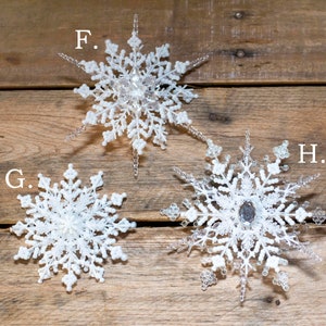 Extra Large Snowflake Hair Clip: Winter Fairy Costume Accessory - Etsy
