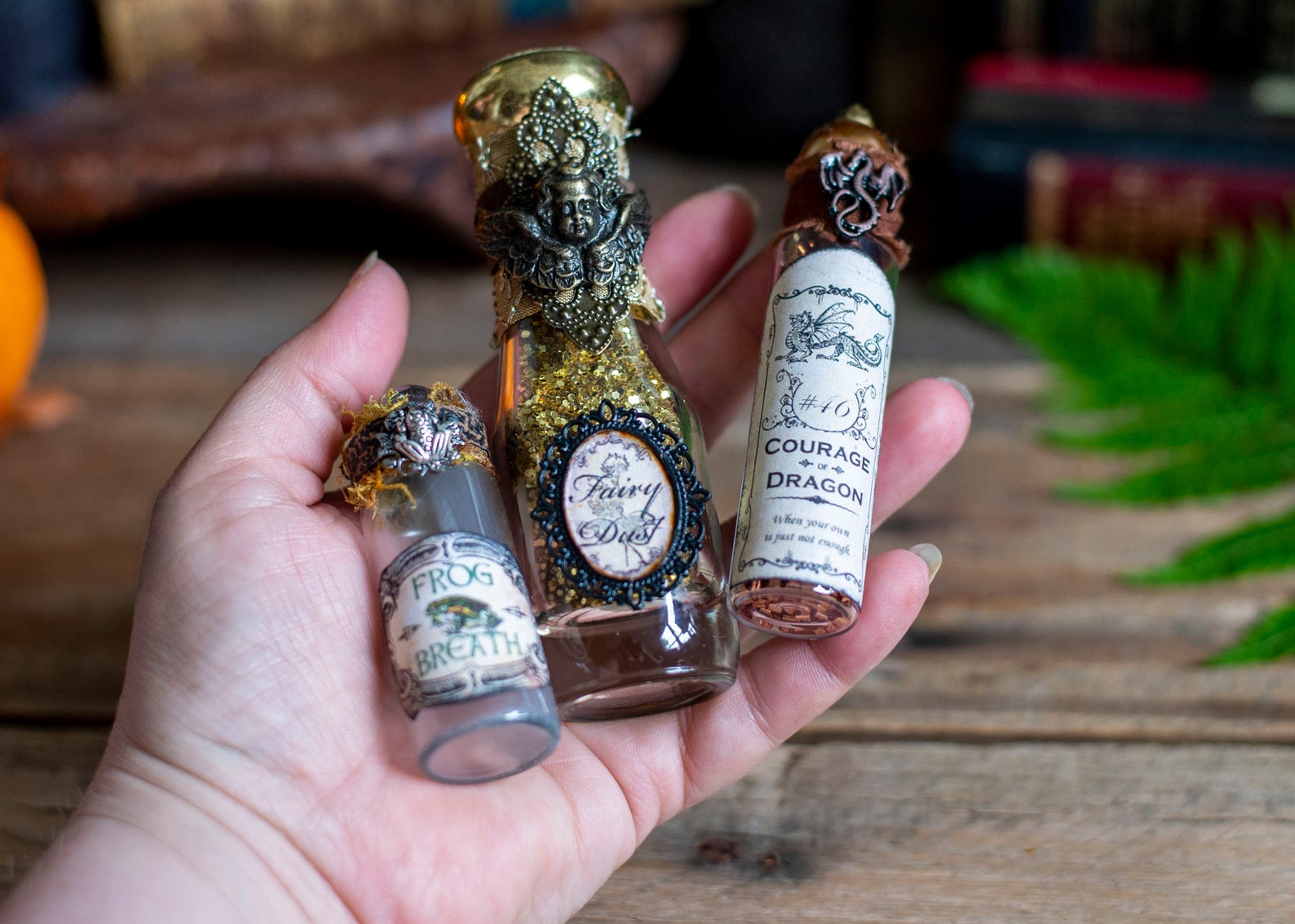 Cottage Witch Apothecary Potion Bottles for Decoration | Etsy