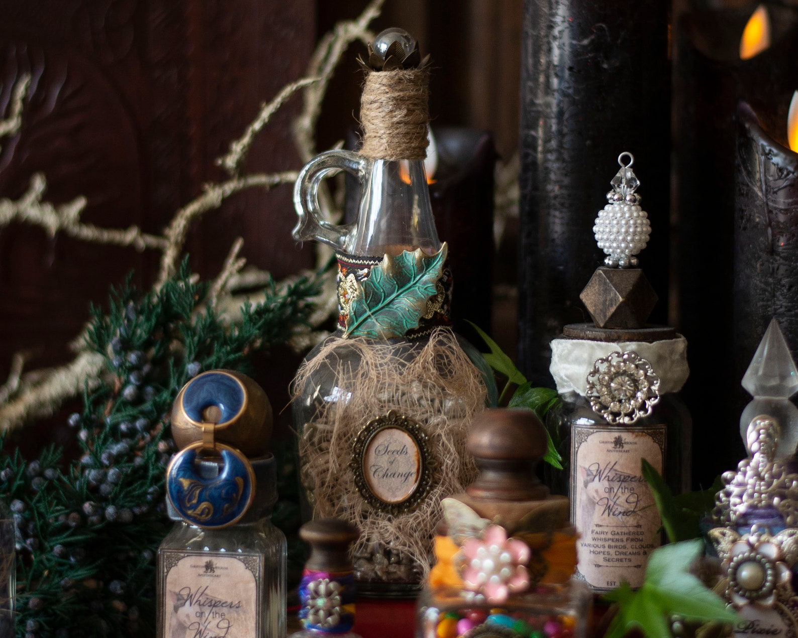 Magical Fairy Potion Bottles Fairy Magic Potion Bottles - Etsy