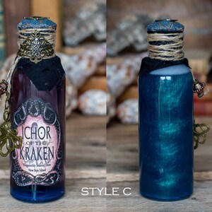 Ichor of the Kraken Potion Bottle: Halloween LARP RPG Prop - Etsy