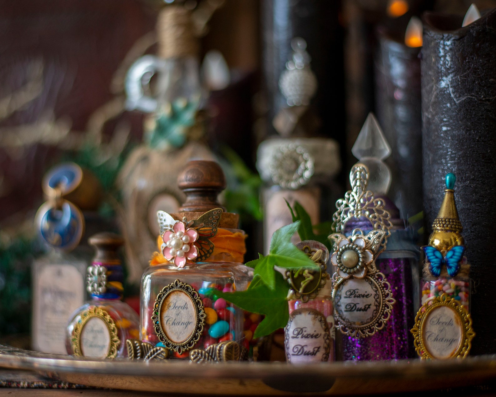 Magical Fairy Potion Bottles Fairy Magic Potion Bottles - Etsy