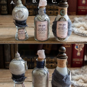 Moon Dust Potion Bottles, Halloween Potion Bottles, Magic Potions ...