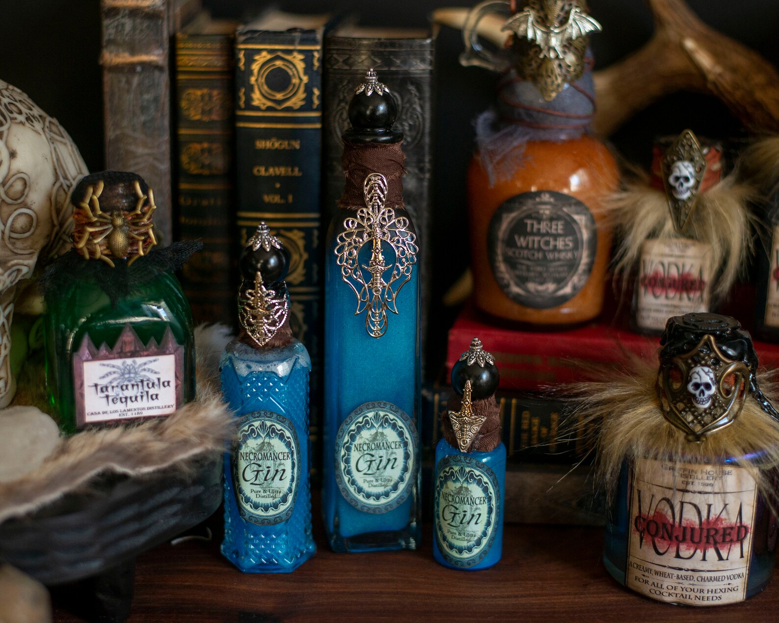 Witches Brew Potion Bottles Inspired by Liquor Wizard - Etsy