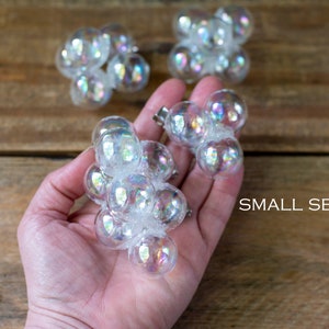 Set of Glass Bubble Hair Clips, Water Fairy, Mermaid Hair Clip, Fairy ...