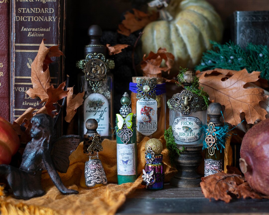 Magic Potion Bottles, Magic Potions, Altered Bottle Art, Fairy Magic ...