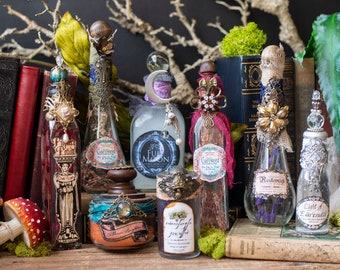 Extra Large Magic Potion Bottles, Magic Potions, Altered Bottle Art ...
