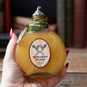 Witchs Brew Potion Bottle for Halloween Display, Halloween Decor ...