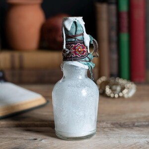 Unicorn Horn Dust Potion Bottle, Vintage Glass & Ceramic Potion Bottles, Fantasy Decor, Unique ...