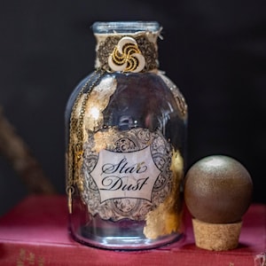 Star Dust Potion Bottle, DIY Potion Bottle, Make Your Own Potion ...
