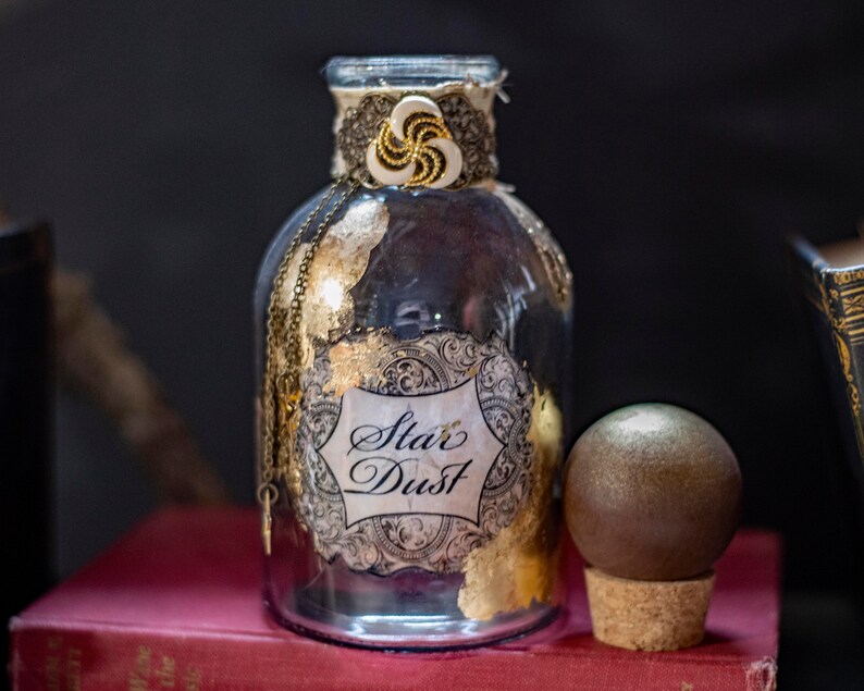 Star Dust Potion Bottle DIY Potion Bottle Make Your Own - Etsy