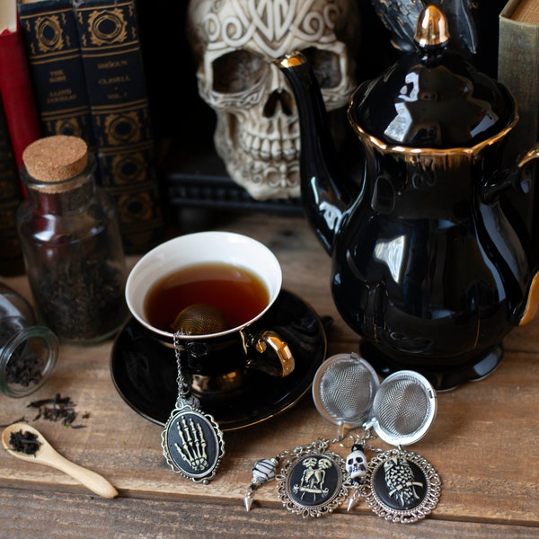 Goth Tea Set - Etsy