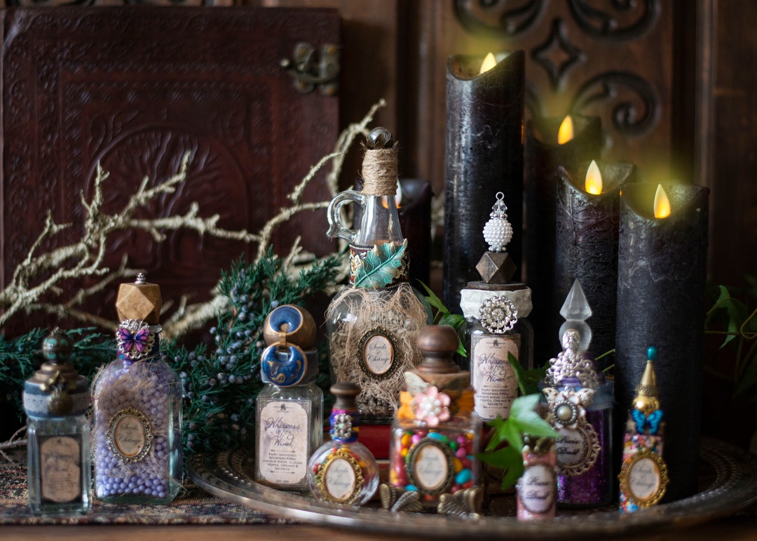 Magical Fairy Potion Bottles Fairy Magic Potion Bottles - Etsy