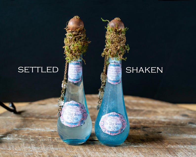 Magical Potion Bottle, Wood Between the Worlds Potion, Fantasy Decor - Etsy