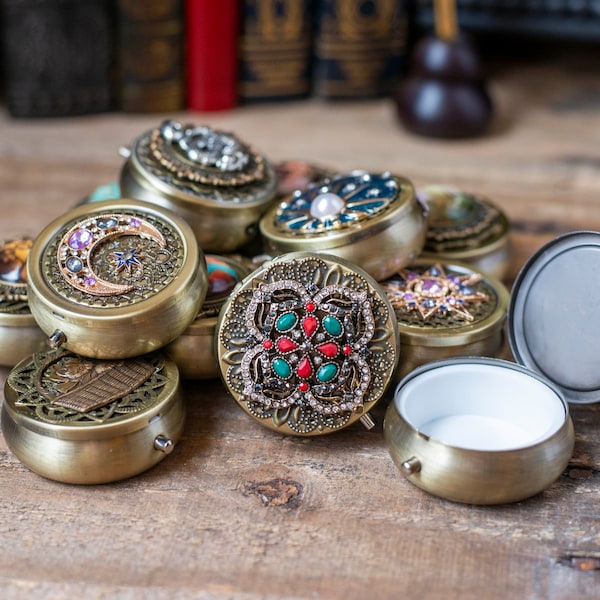 Decorative Pill Box - Etsy
