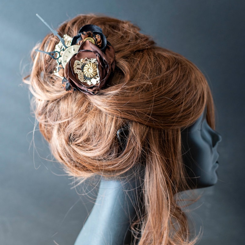 Headpiece With Clock - Etsy